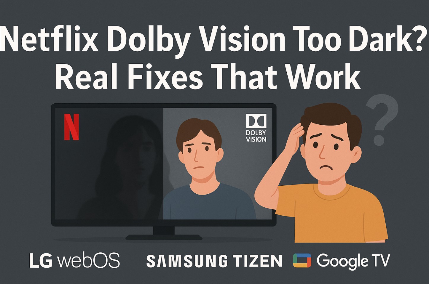 Netflix Dolby Vision Too Dark? Real Fixes That Work