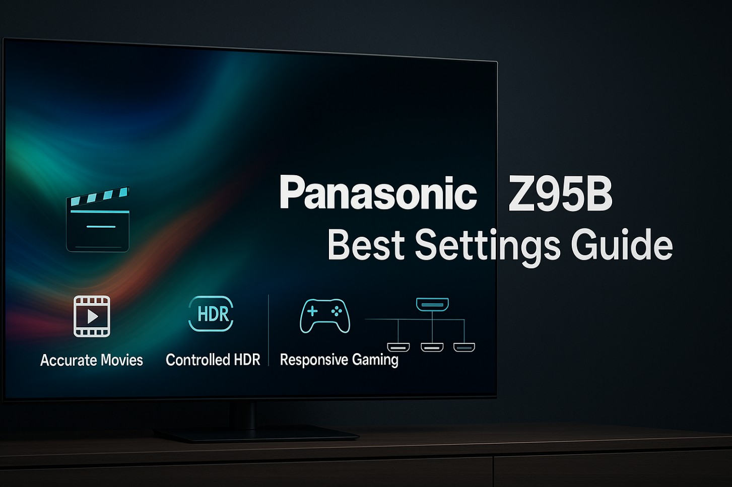 Panasonic Z95B best settings for movies, gaming, and HDR