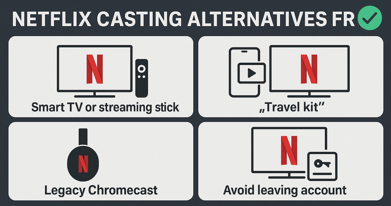 Netflix casting alternatives for TV — best options
